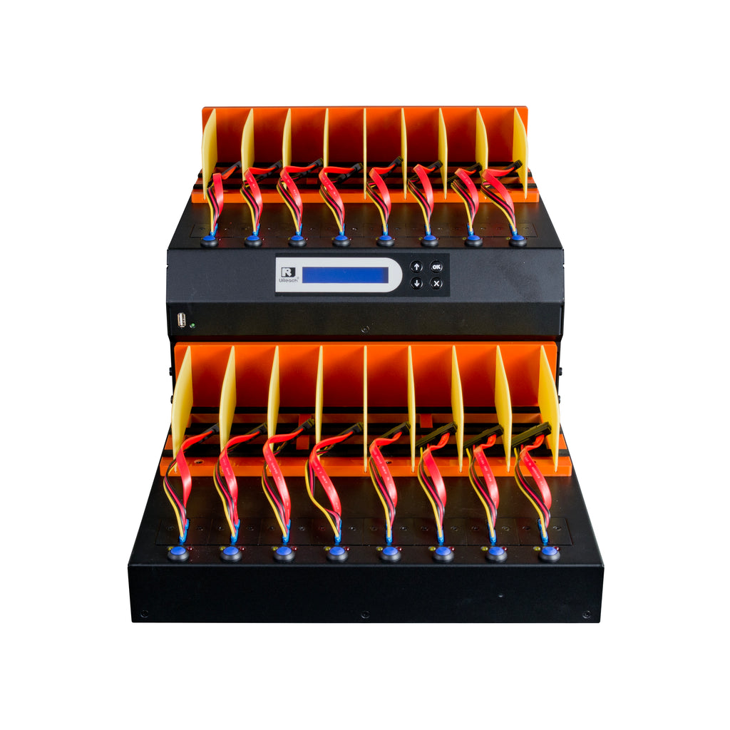 U-Reach 1 to 15 MTS-SASN Series SAS & SATA HDD/SSD Duplicator and ...