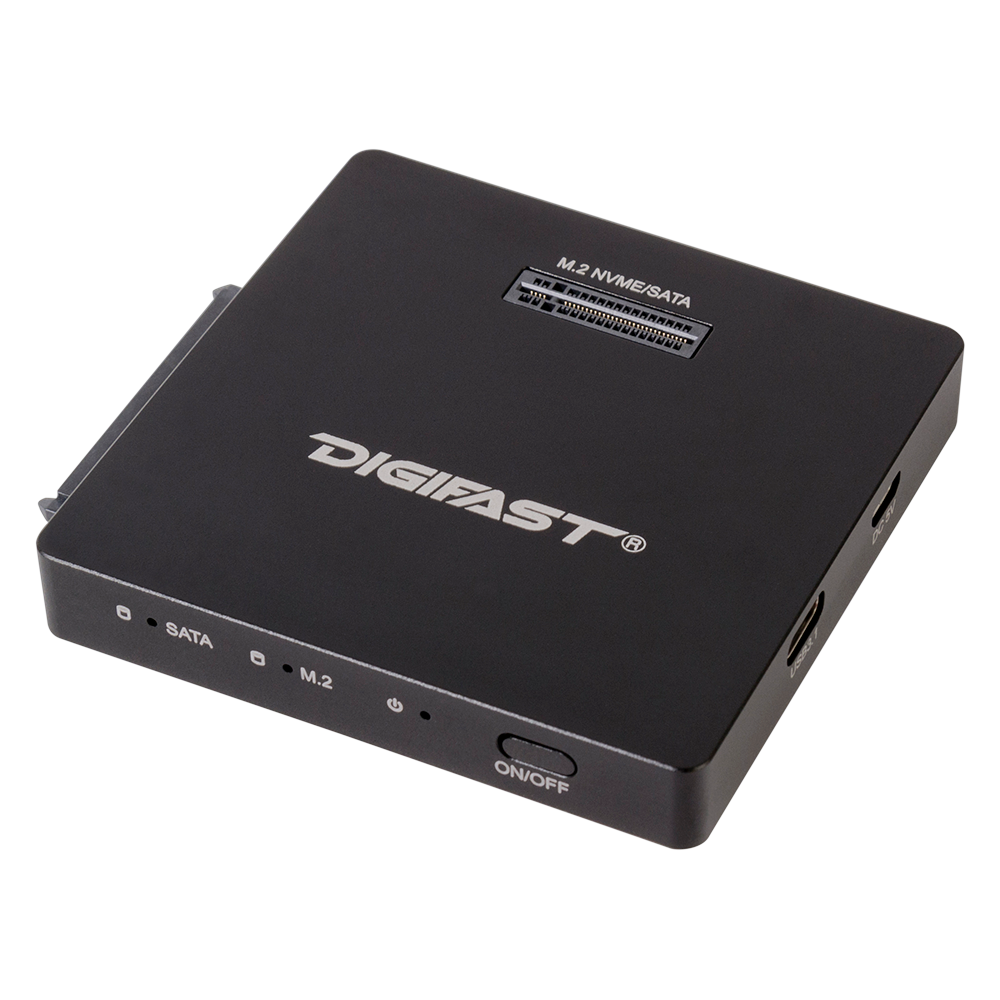 Digifast DX3 M.2 SSD/2.5" SATA SSD Docking Base Ultra High Speed Read