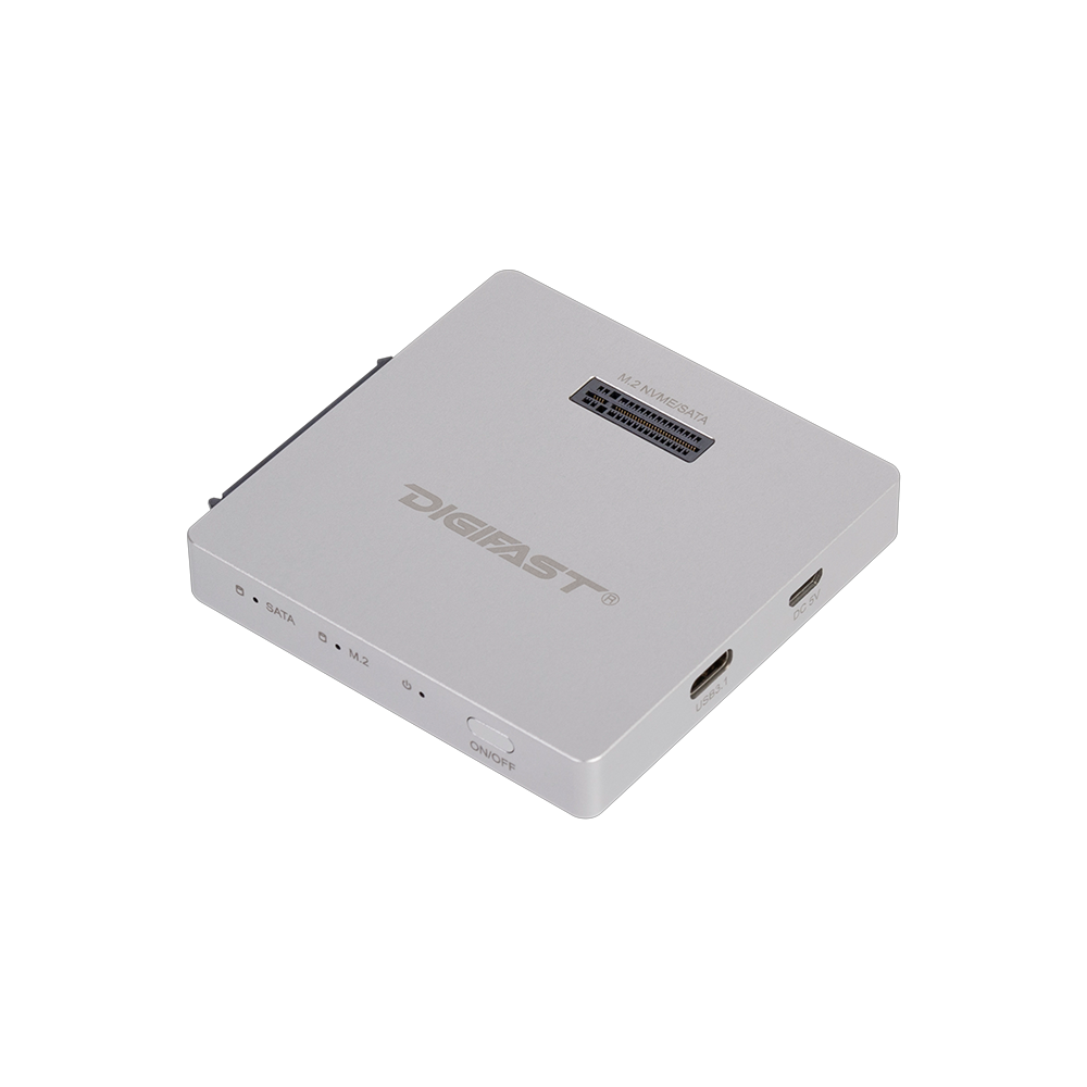 Digifast DX3 M.2 SSD/2.5" SATA SSD Docking Base Ultra High Speed Read